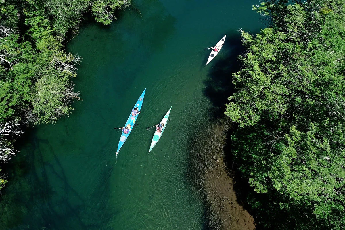Kayaking in the Argentine Lake District | Swoop Patagonia